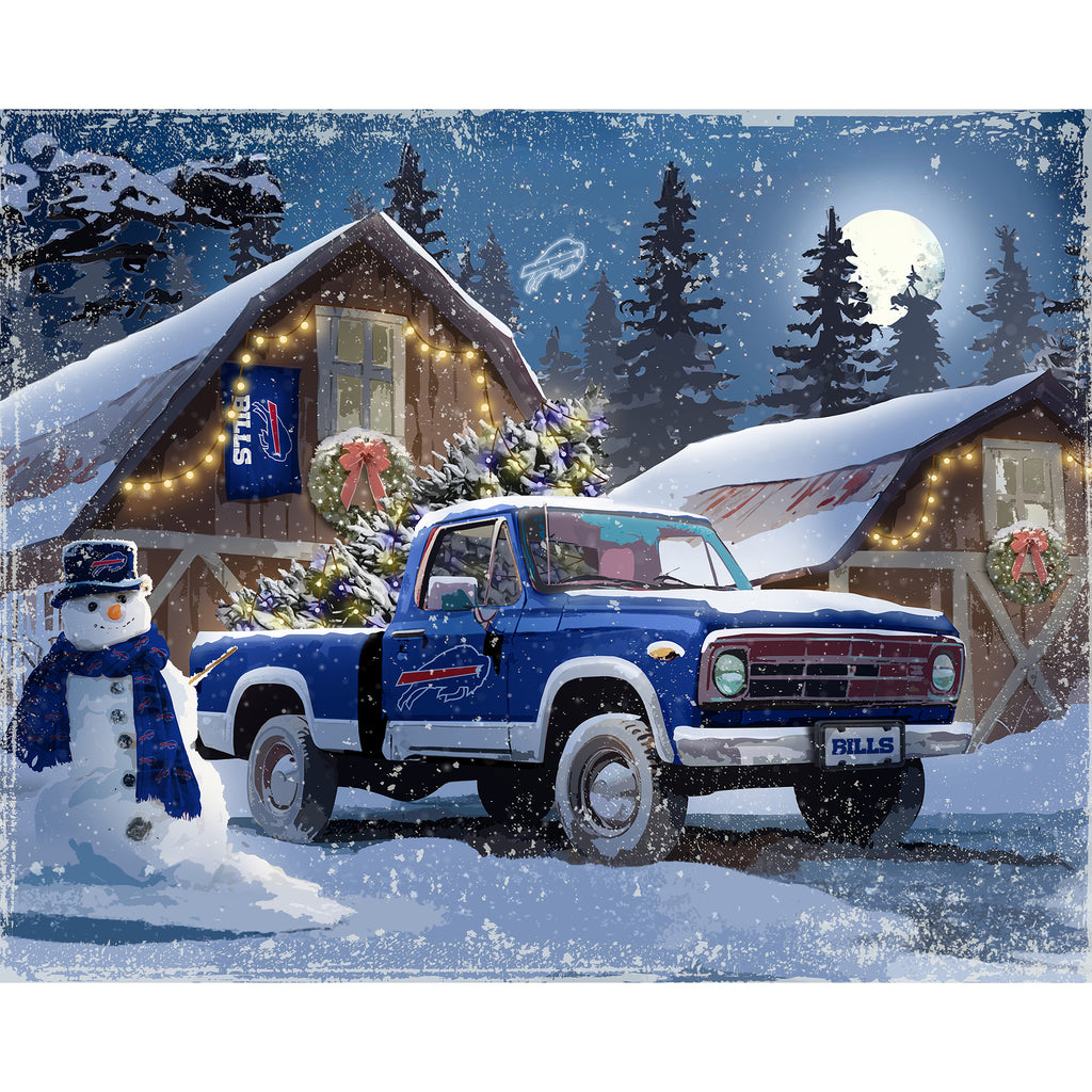 Buffalo BillsLED Lite Box Four Seasons Art - For The Deep Rooted Fan ...