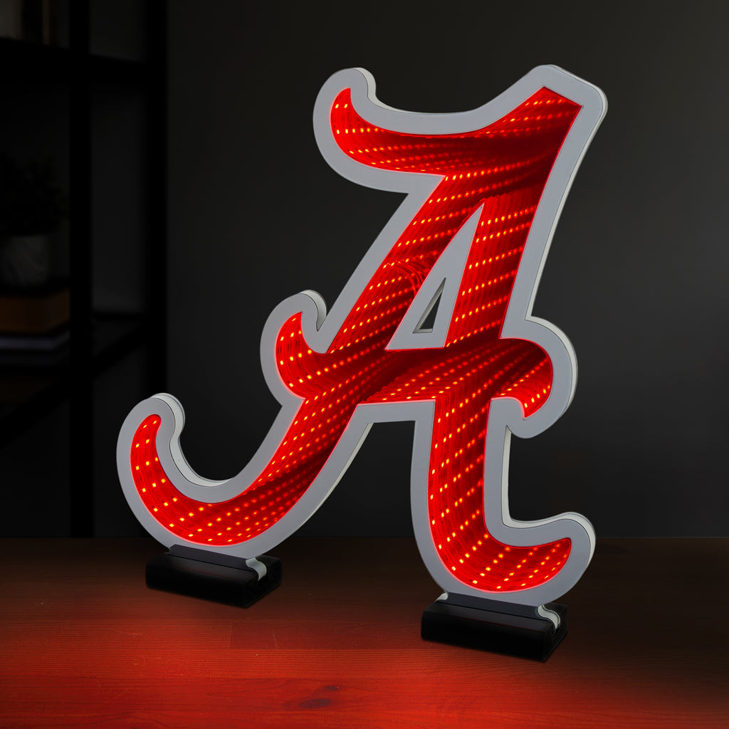 Alabama Crimson TideLED Infinity Logo Light - For The Deep Rooted Fan ...