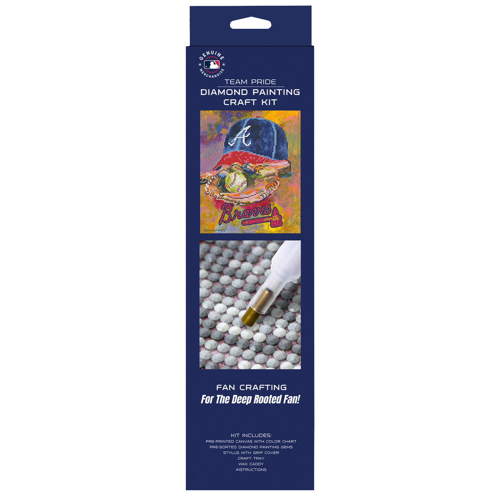 Atlanta BravesDiamond Painting Craft Kit - For The Deep Rooted Fan ...