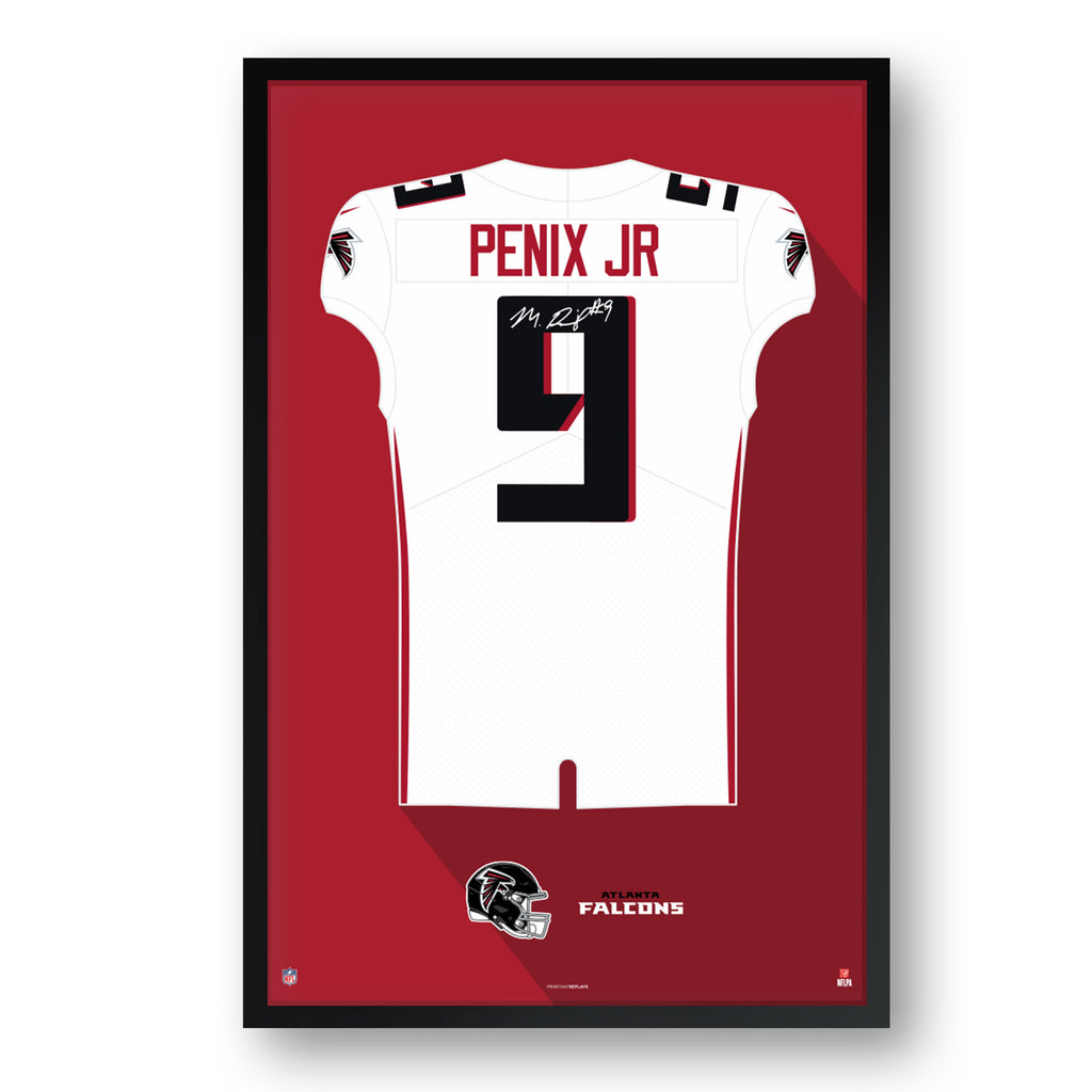 Atlanta FalconsMichael Penix Jr Jersey Print - For The Deep Rooted Fan ...