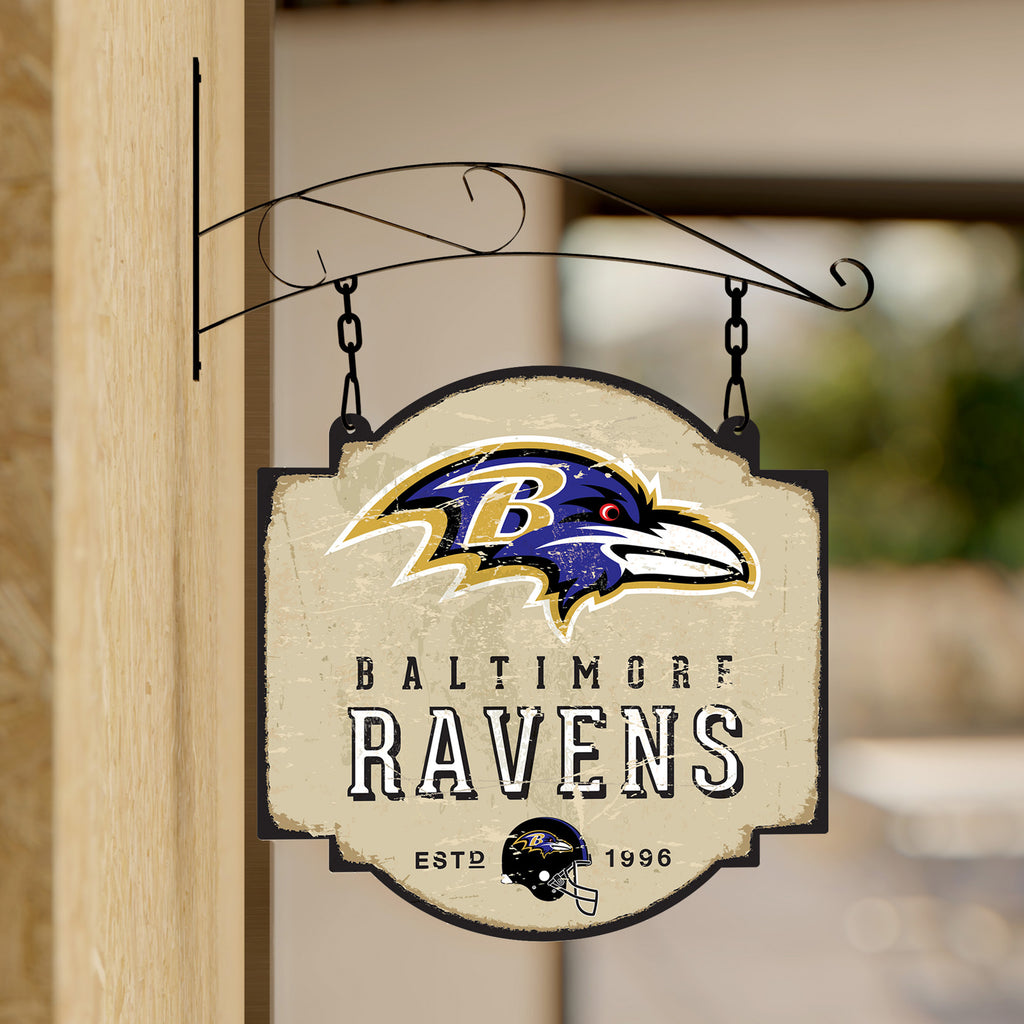Baltimore Ravens | Metal Tavern Wall Art - For The Deep Rooted Fan ...