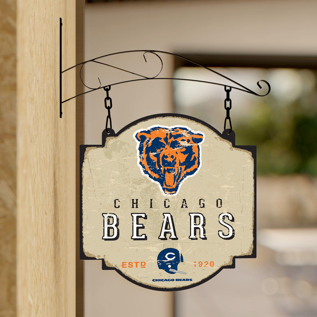 Chicago Bears | Metal Tavern Wall Art - For The Deep Rooted Fan ...