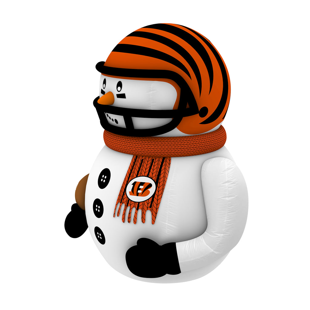 Cincinnati BengalsInflatable Snowman Player - For The Deep Rooted Fan ...