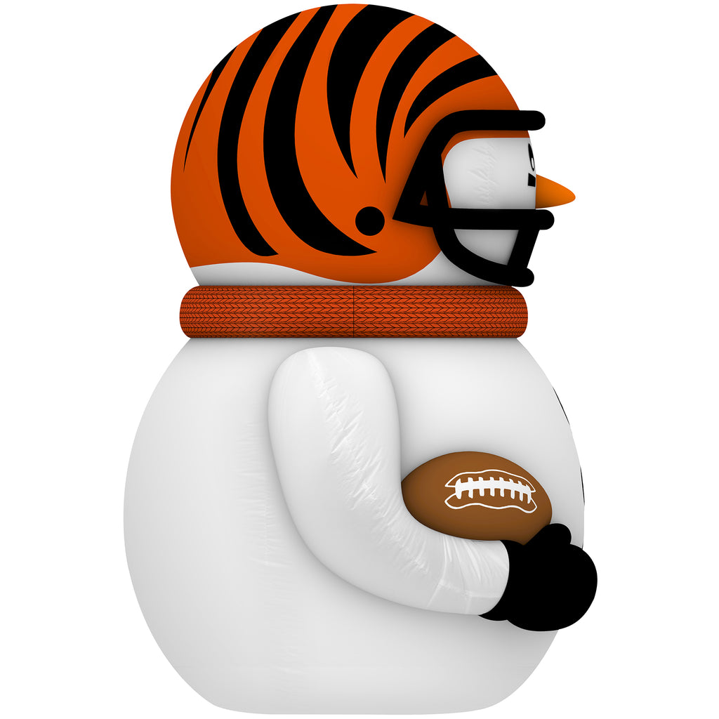 Cincinnati BengalsInflatable Snowman Player - For The Deep Rooted Fan ...
