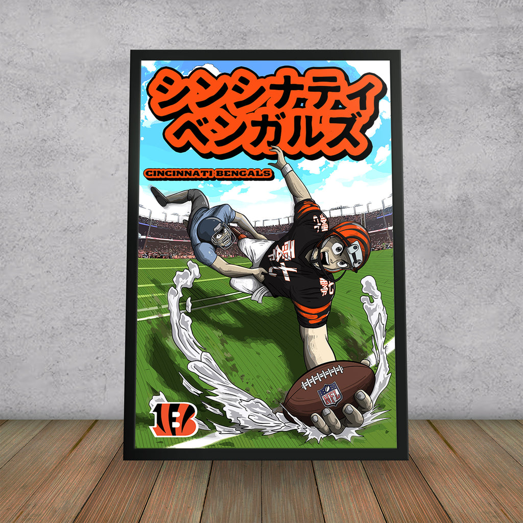 Cincinnati BengalsAnime Print - For The Deep Rooted Fan! – Sporticulture