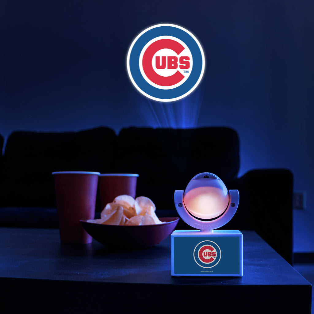 Chicago Cubs LED Mini Spotlight Projector - For The Deep Rooted Fan ...