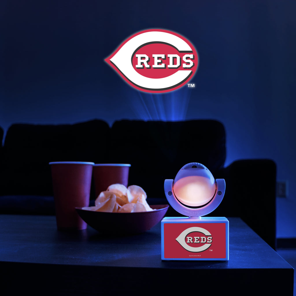 Cincinnati Reds LED Mini Spotlight Projector - For The Deep Rooted Fan ...