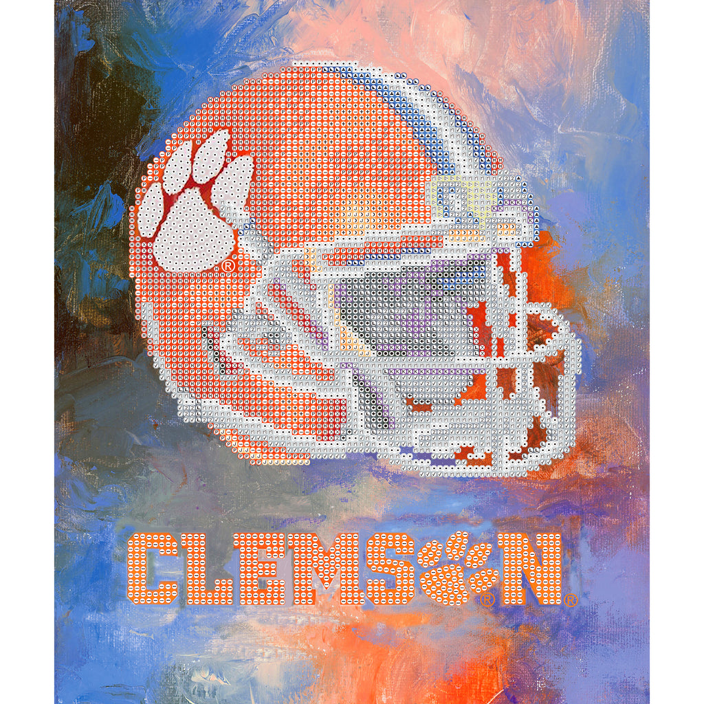 Clemson TigersDiamond Painting Craft Kit - For The Deep Rooted Fan ...