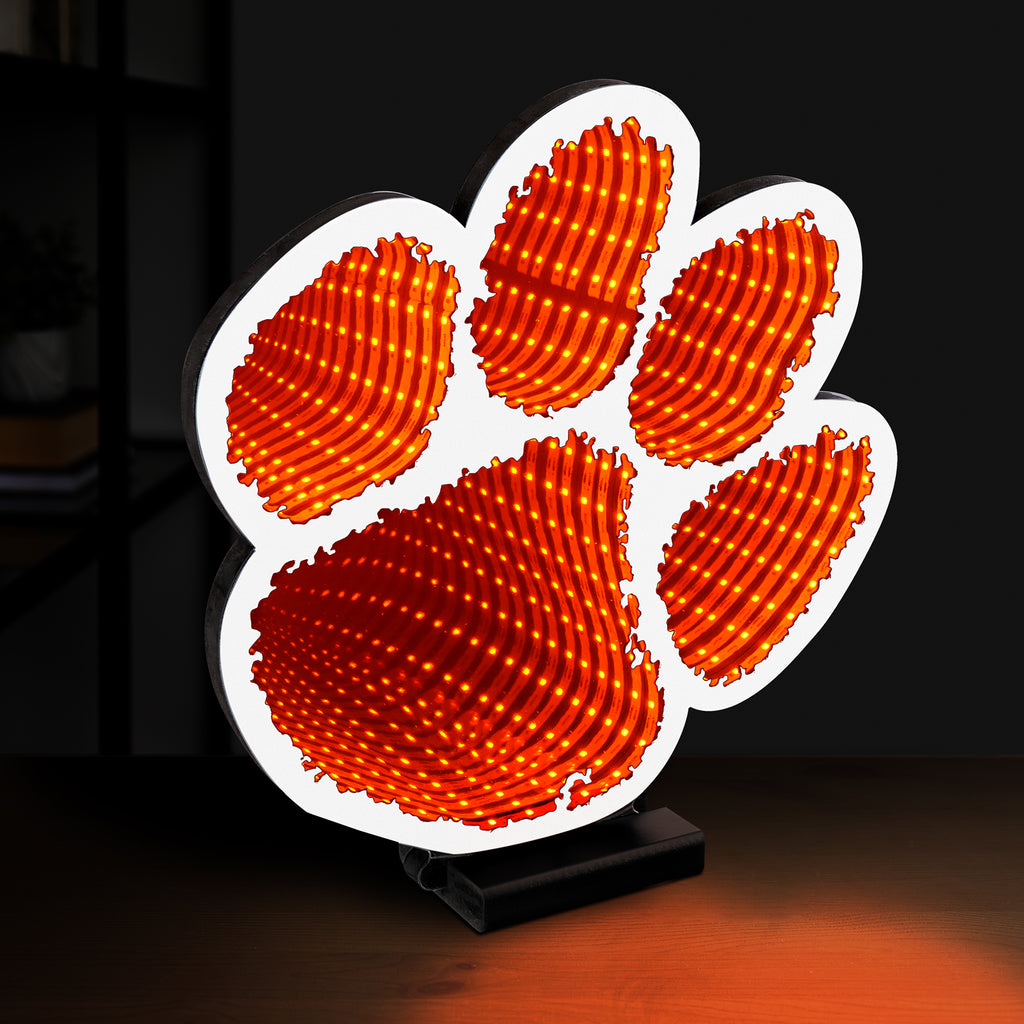 Clemson TigersLED Infinity Logo Light - For The Deep Rooted Fan ...