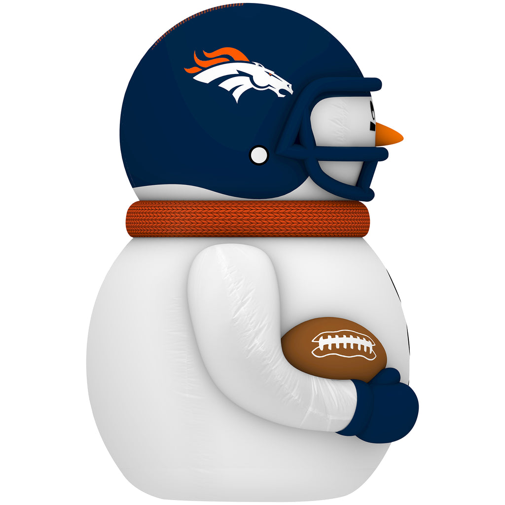 Denver BroncosInflatable Snowman Player - For The Deep Rooted Fan ...