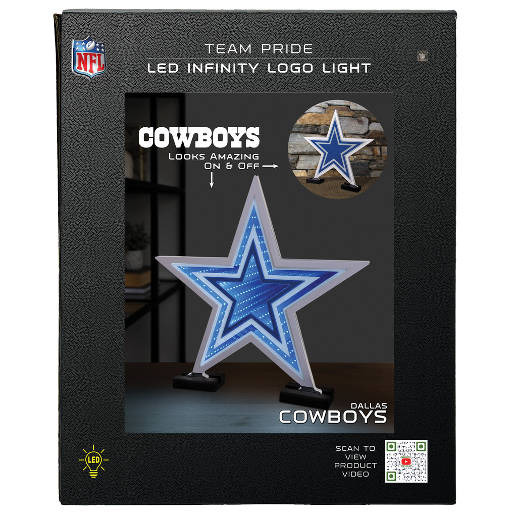 Dallas CowboysLED Infinity Logo Light - For The Deep Rooted Fan ...