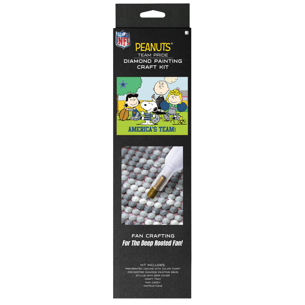 Dallas Cowboys Peanuts®Diamond Painting Craft Kit - For The Deep Rooted ...