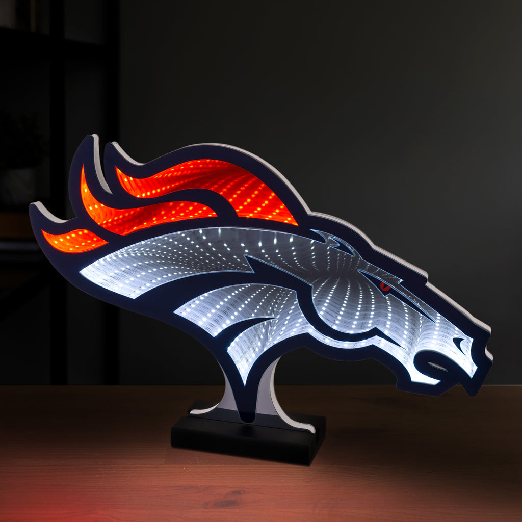 Denver BroncosLED Infinity Logo Light - For The Deep Rooted Fan ...
