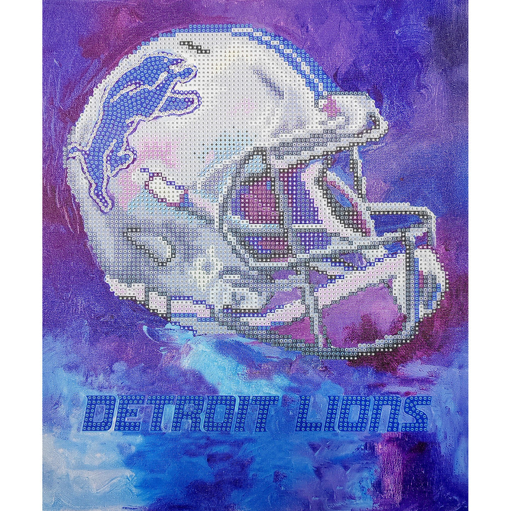 Detroit LionsDiamond Painting Craft Kit - For The Deep Rooted Fan ...