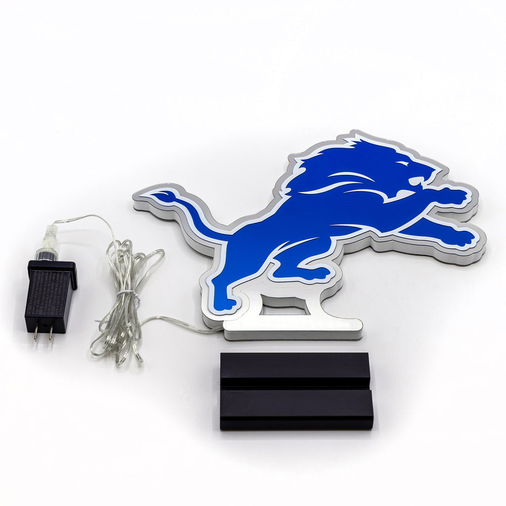 Detroit LionsLED Infinity Logo Light - For The Deep Rooted Fan ...