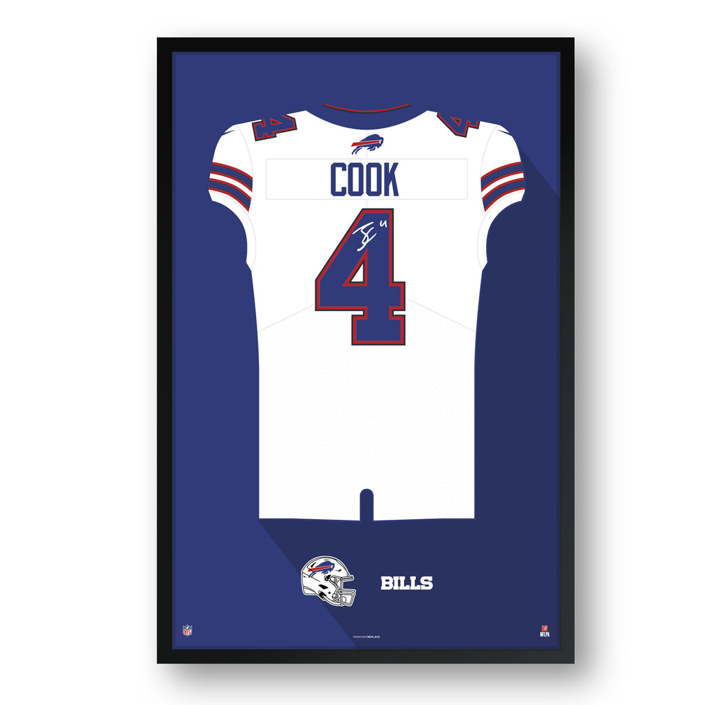 Buffalo BillsJames Cook Jersey Print - For The Deep Rooted Fan ...