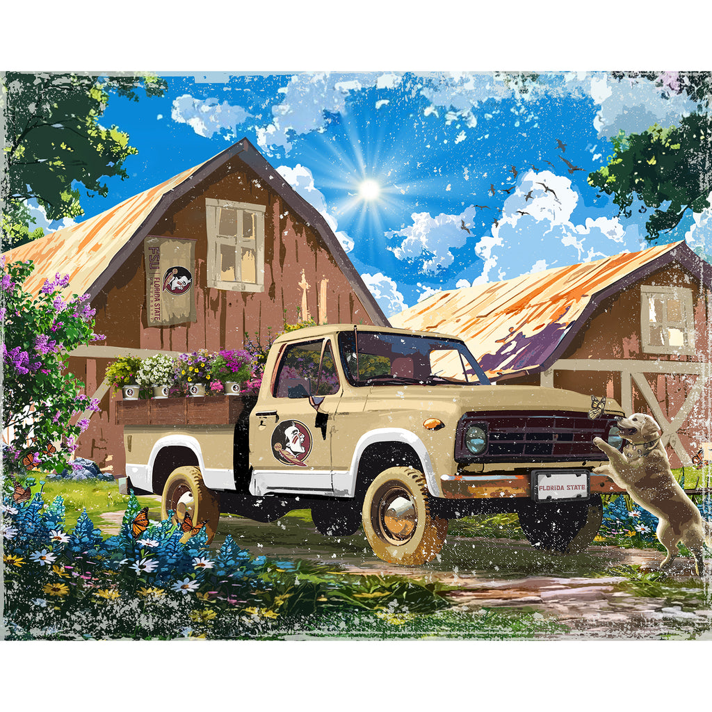 Florida State SeminolesLED Lite Box Four Seasons Art - For The Deep ...