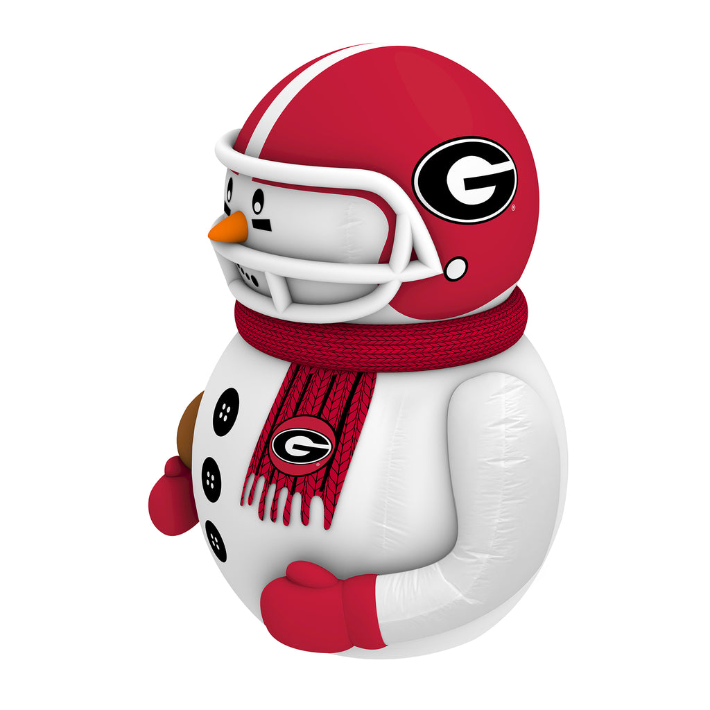 Georgia BulldogsInflatable Snowman Player - For The Deep Rooted Fan ...