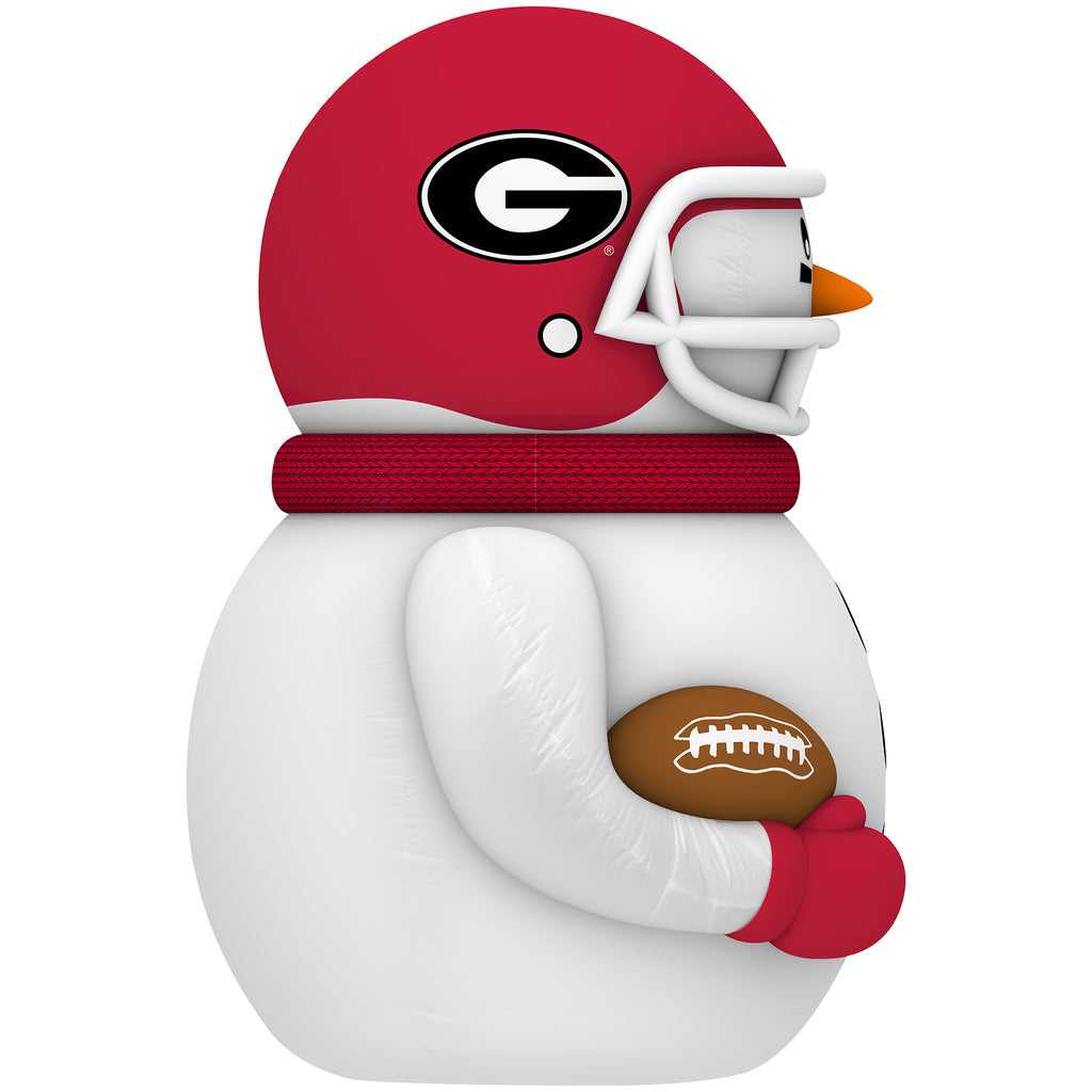 Georgia BulldogsInflatable Snowman Player - For The Deep Rooted Fan ...