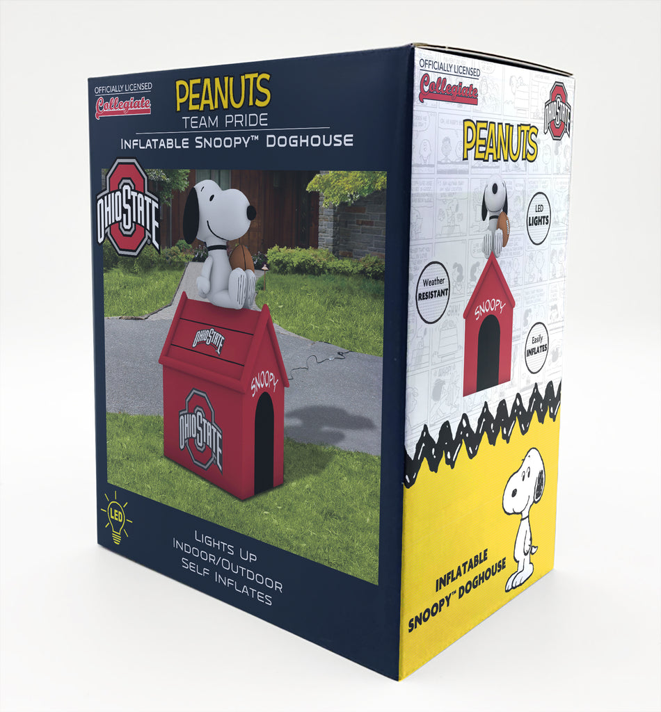 Georgia BulldogsInflatable Snoopy™ Doghouse - For The Deep Rooted Fan ...