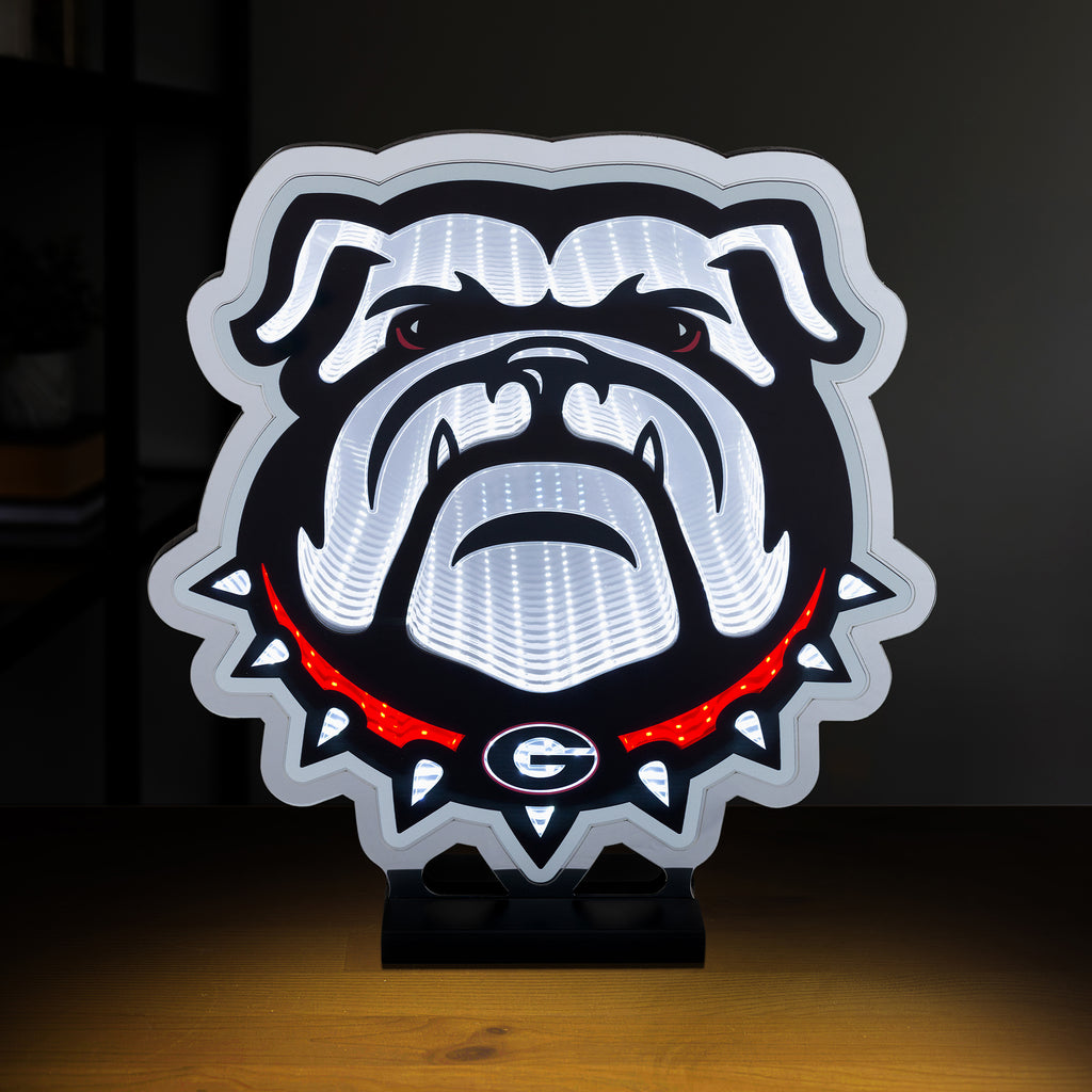 Georgia Bulldogs UgaLED Infinity Logo Light - For The Deep Rooted Fan ...