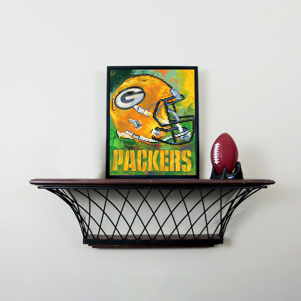 Green Bay PackersDiamond Painting Craft Kit - For The Deep Rooted Fan ...