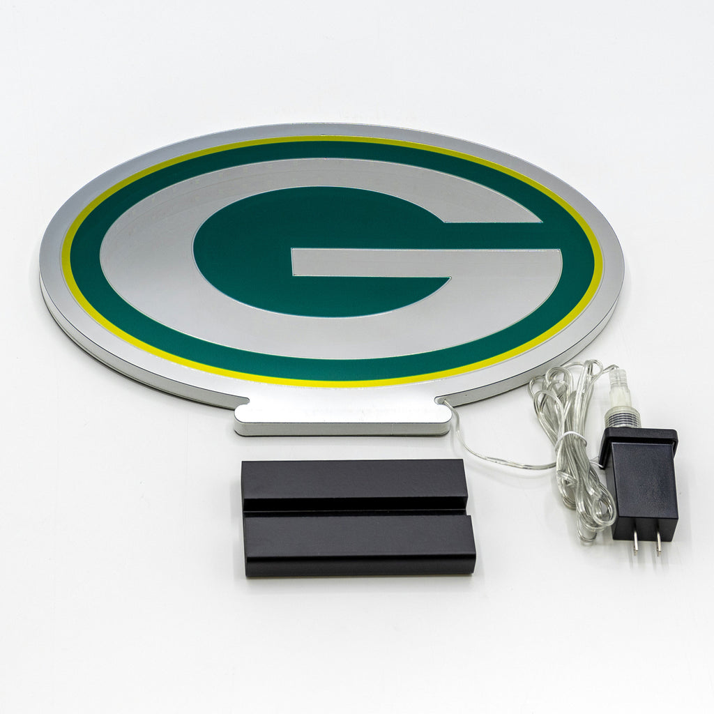 Green Bay PackersLED Infinity Logo Light - For The Deep Rooted Fan ...