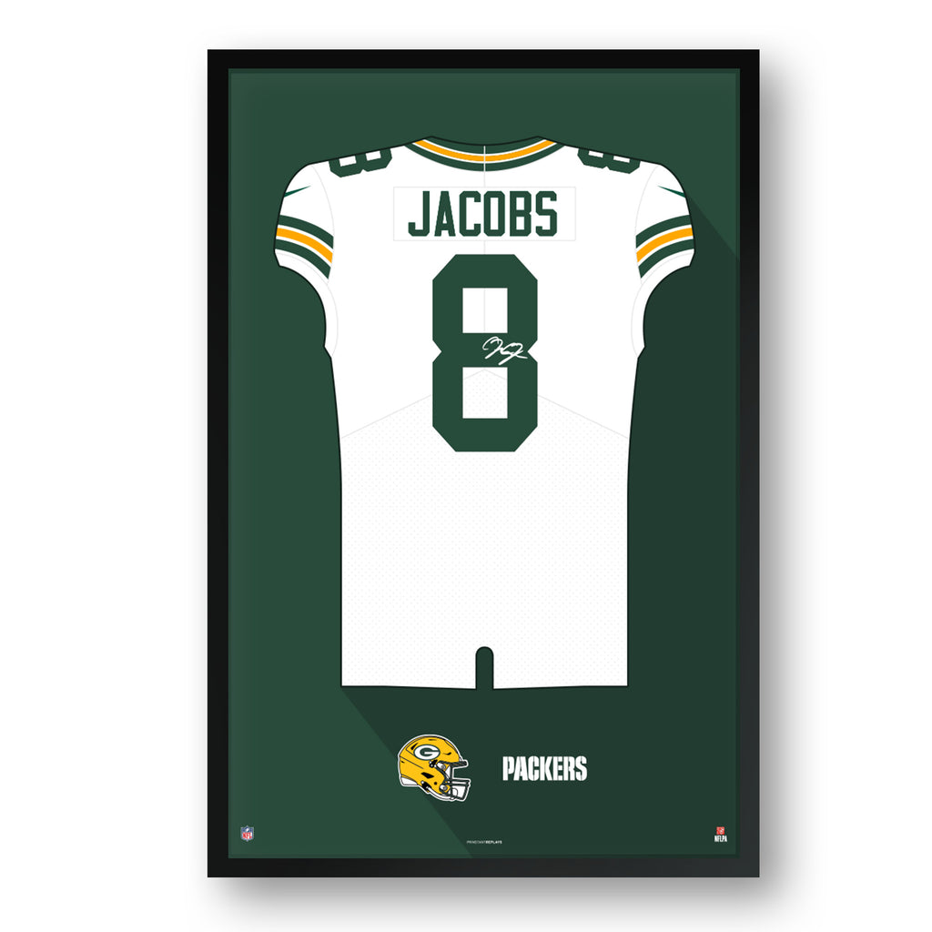 Green Bay PackersJosh Jacobs Jersey Print - For The Deep Rooted Fan ...
