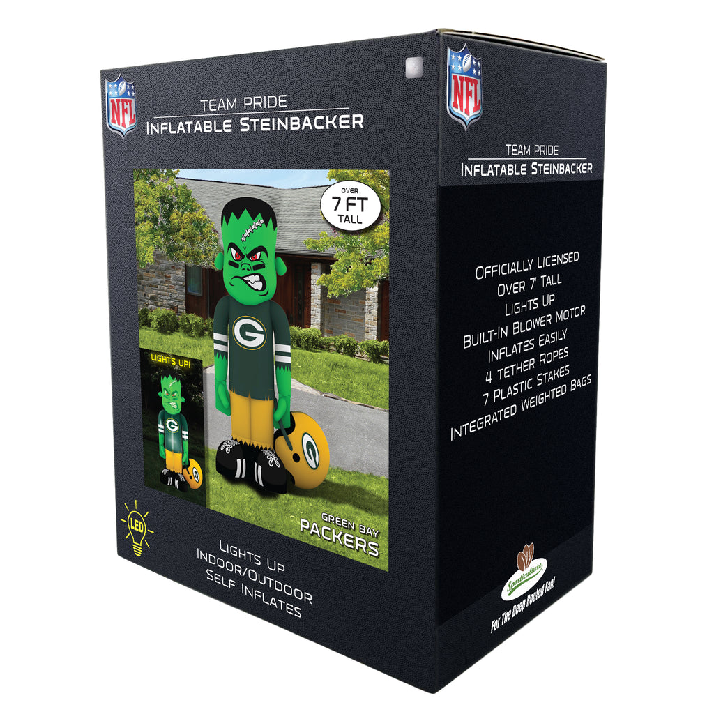 Green Bay PackersInflatable Steinbacker - For The Deep Rooted Fan ...