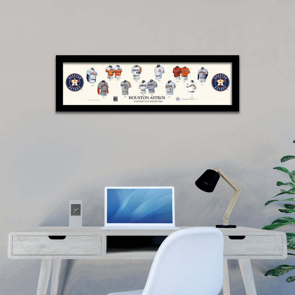 Houston AstrosUniform Heritage Horizontal Print - For The Deep Rooted ...