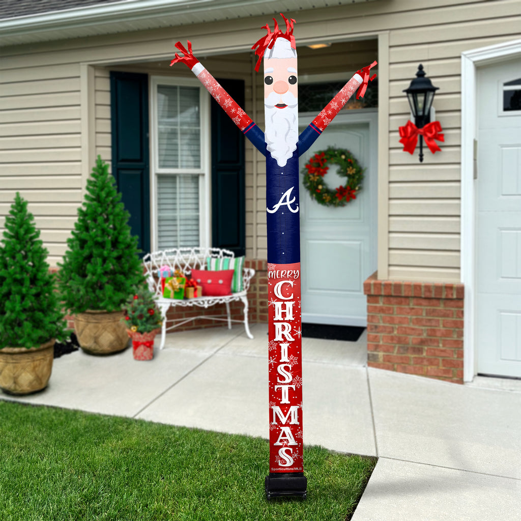 Atlanta BravesInflatable Crazy Sports Fan Santa - For The Deep Rooted ...