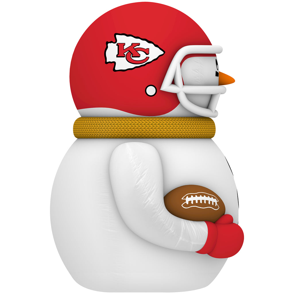 NFL KANSAS CITY CHIEFS INFL SNOWMAN PLAYER - For The Deep Rooted Fan ...