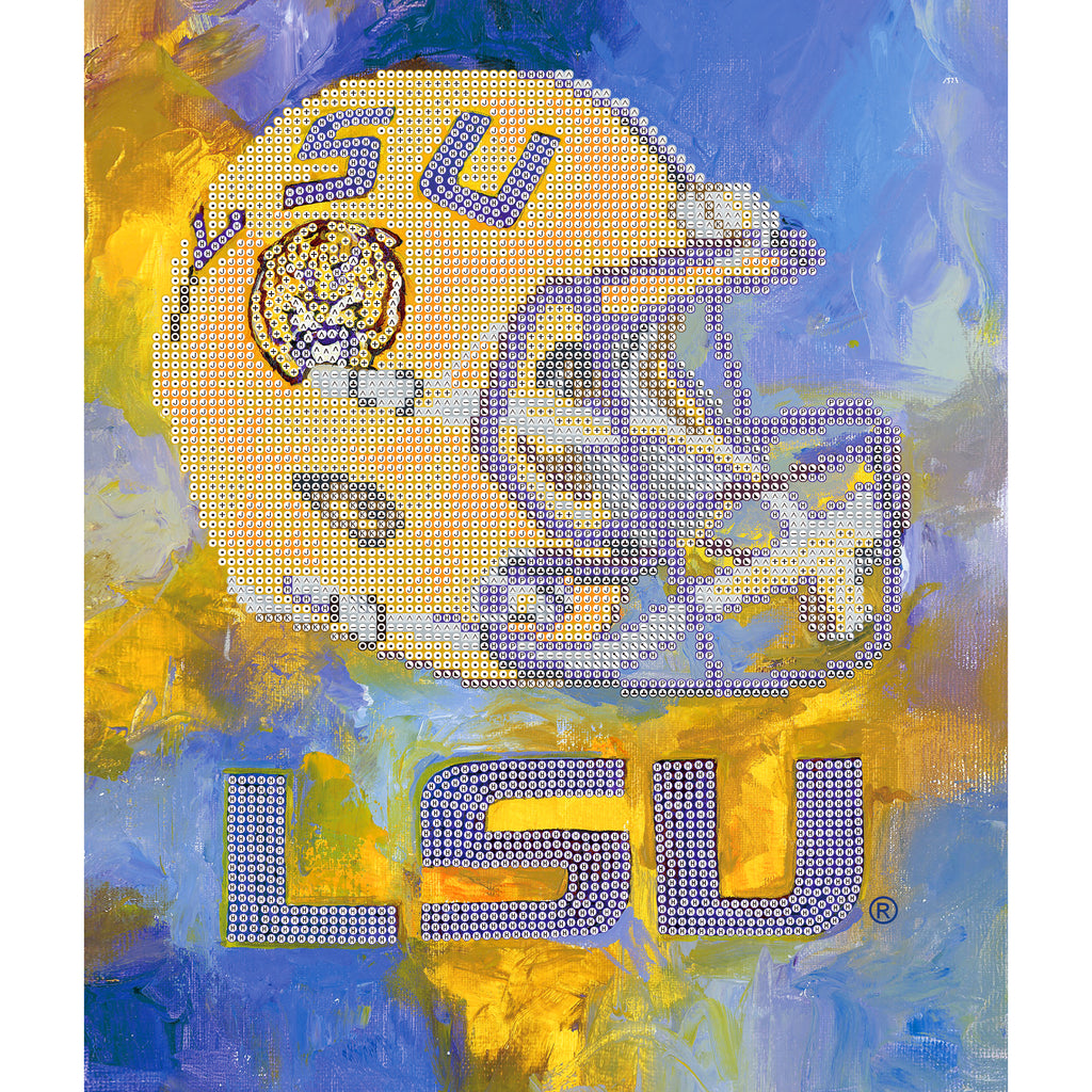 LSU TigersDiamond Painting Craft Kit - For The Deep Rooted Fan ...