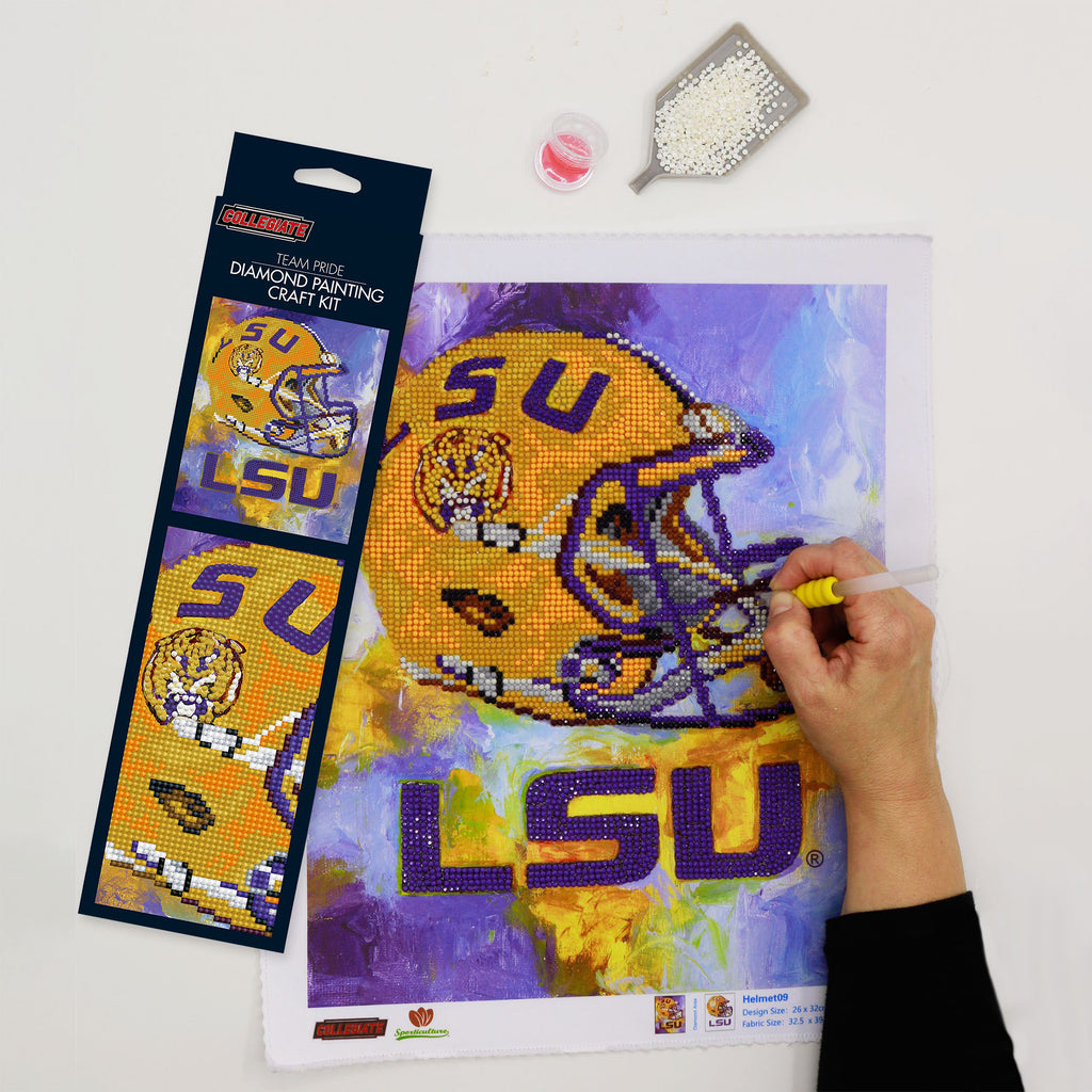 LSU TigersDiamond Painting Craft Kit - For The Deep Rooted Fan ...