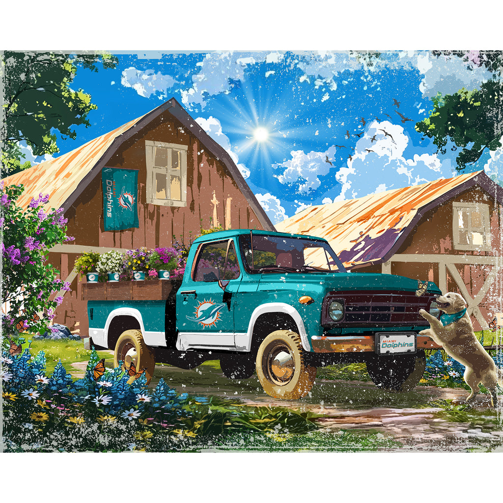 Miami DolphinsLED Lite Box Four Seasons Art - For The Deep Rooted Fan ...