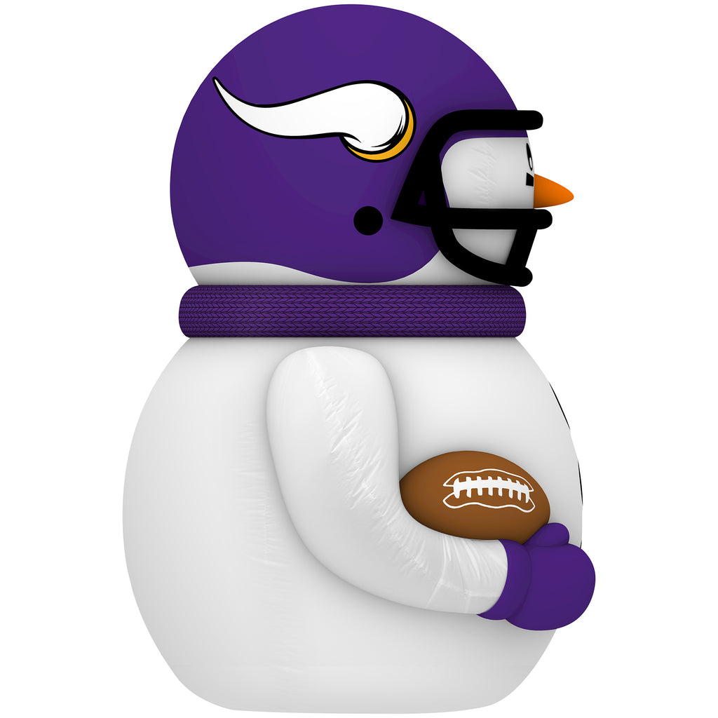 Minnesota VikingsInflatable Snowman Player - For The Deep Rooted Fan ...
