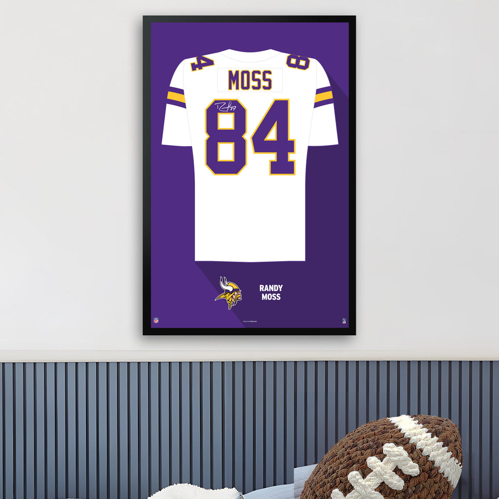 Minnesota VikingsRandy Moss Jersey Print - For The Deep Rooted Fan ...
