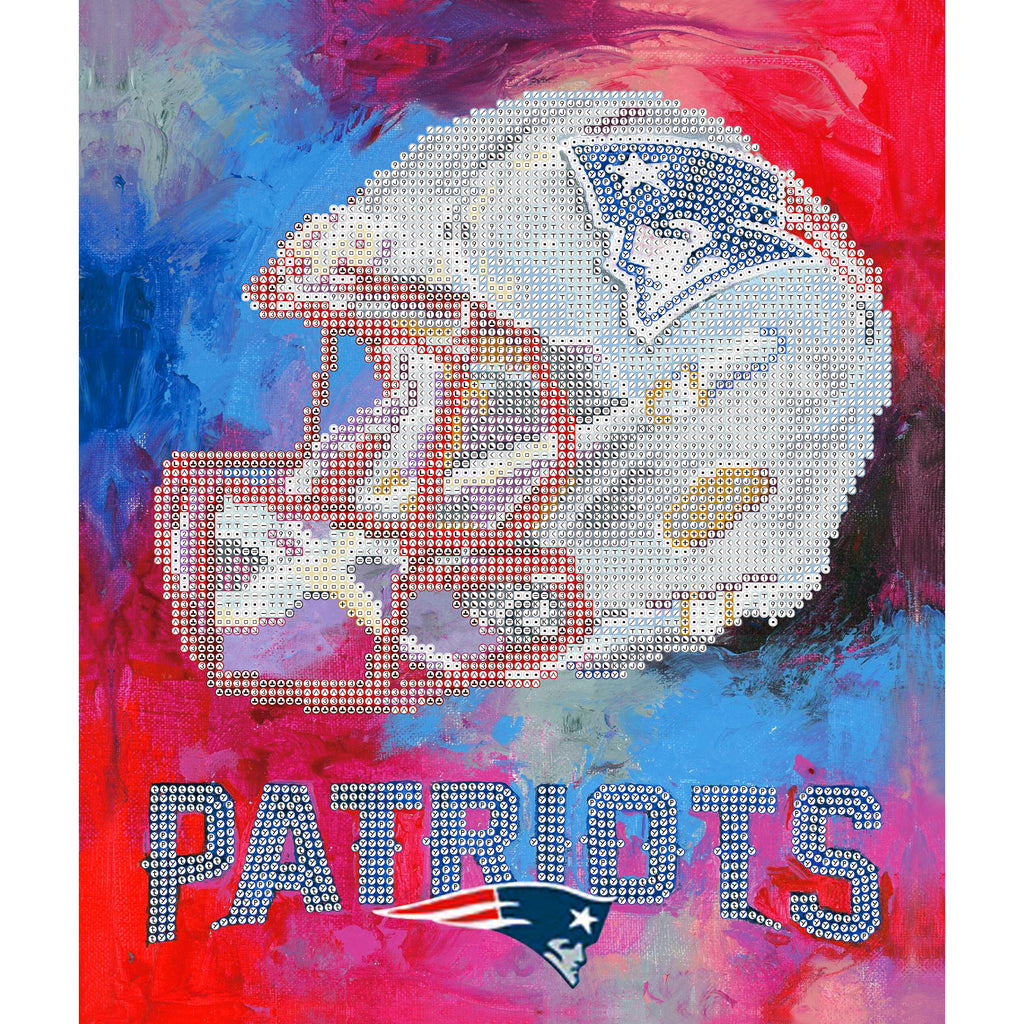 New England Patriots - Team Pride Diamond Painting Craft Kit - For The ...