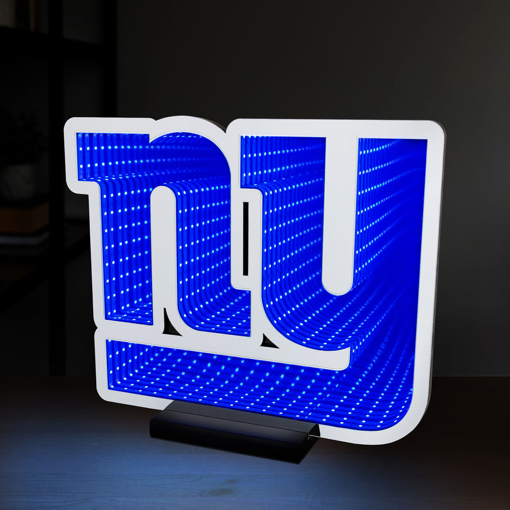 New York GiantsLED Infinity Logo Light - For The Deep Rooted Fan ...