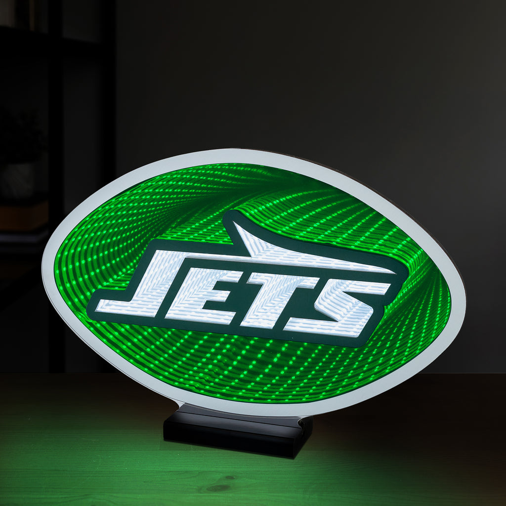 New York JetsLED Infinity Logo Light - For The Deep Rooted Fan ...