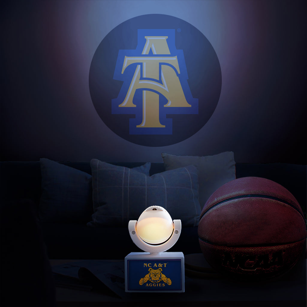 North Carolina A&T Aggies LED Mini Spotlight Projector - For The Deep ...