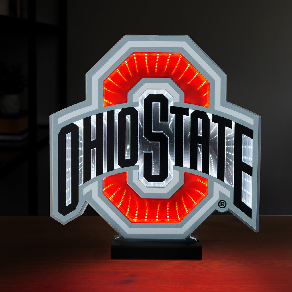 Ohio State BuckeyesLED Infinity Logo Light - For The Deep Rooted Fan ...
