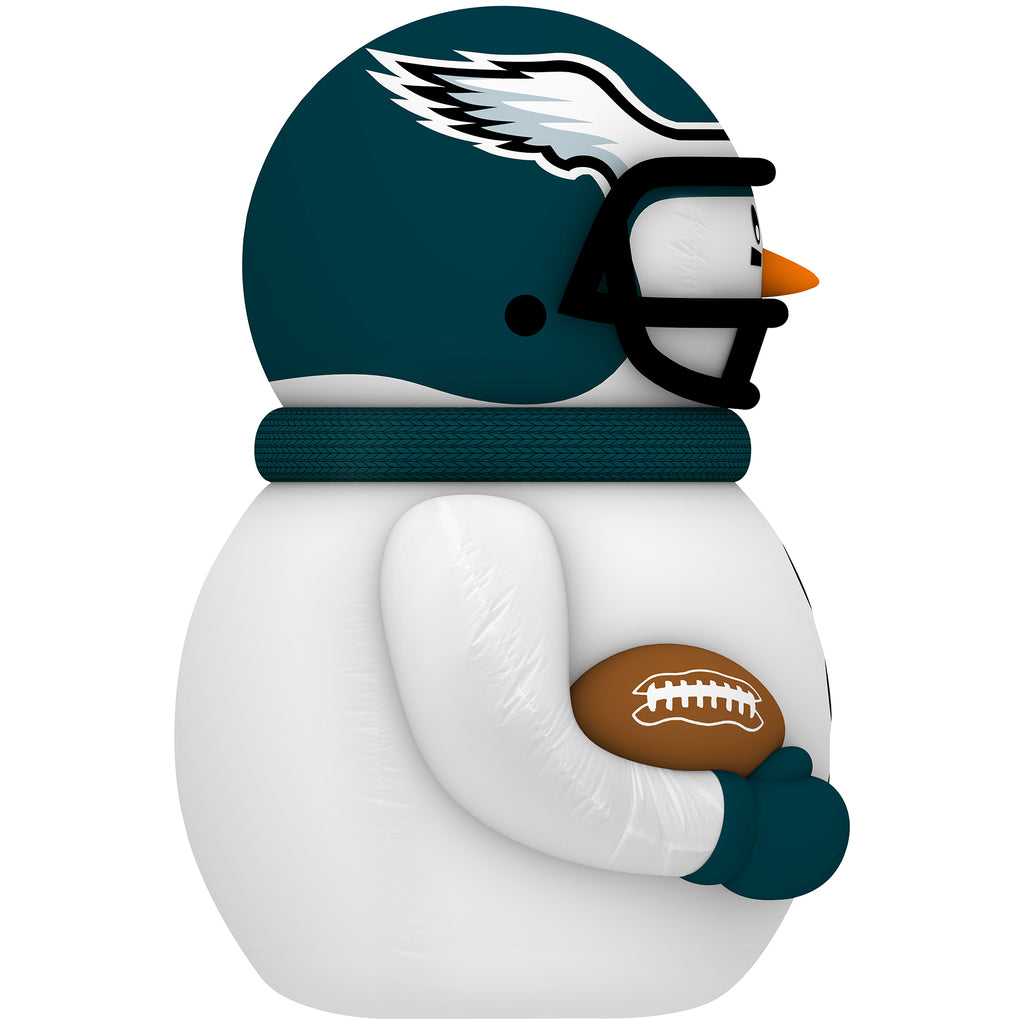 Philadelphia EaglesInflatable Snowman Player - For The Deep Rooted Fan ...