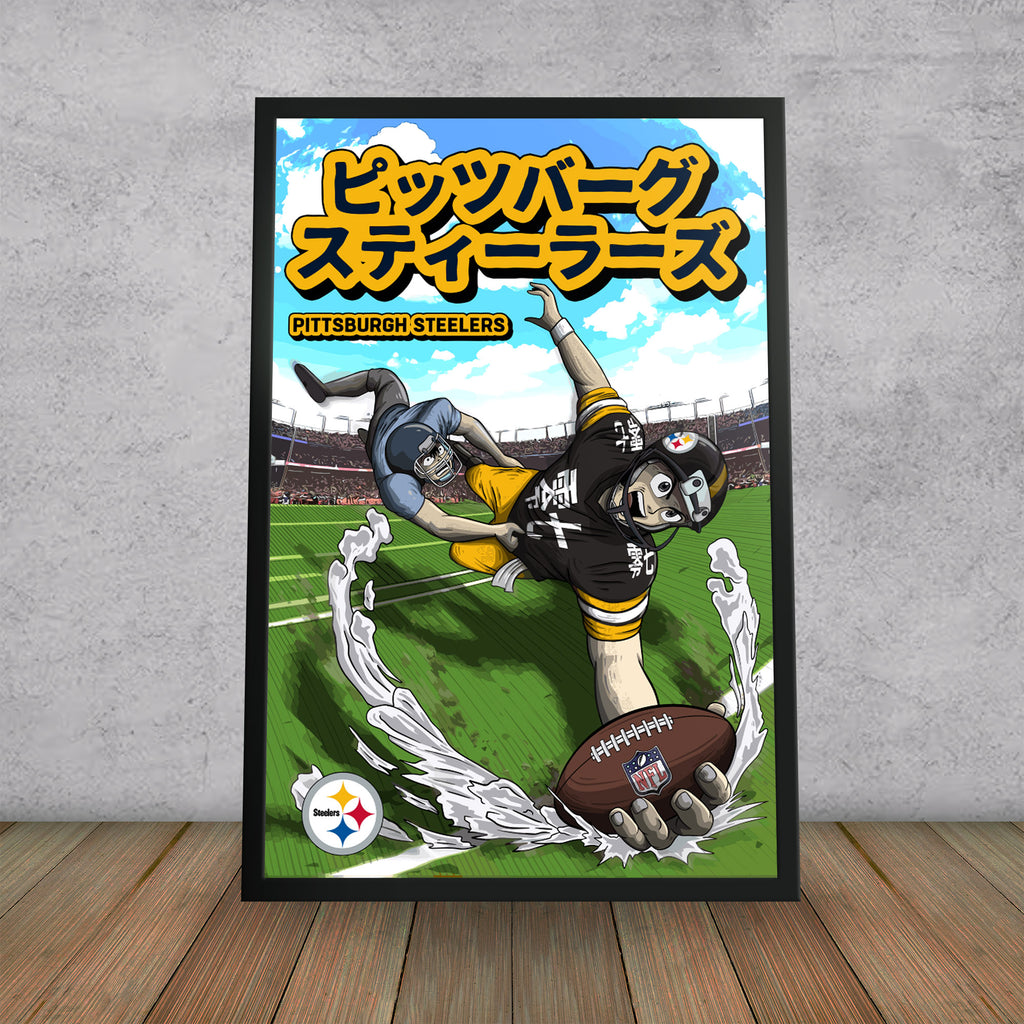 Pittsburgh SteelersAnime Print - For The Deep Rooted Fan! – Sporticulture