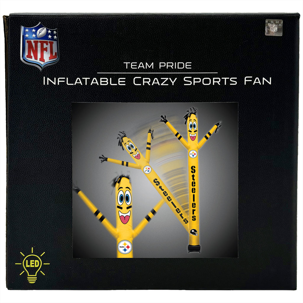 NFL PITTSBURGH STEELERS INFL CRAZY SPORTS FAN - For The Deep Rooted Fan ...