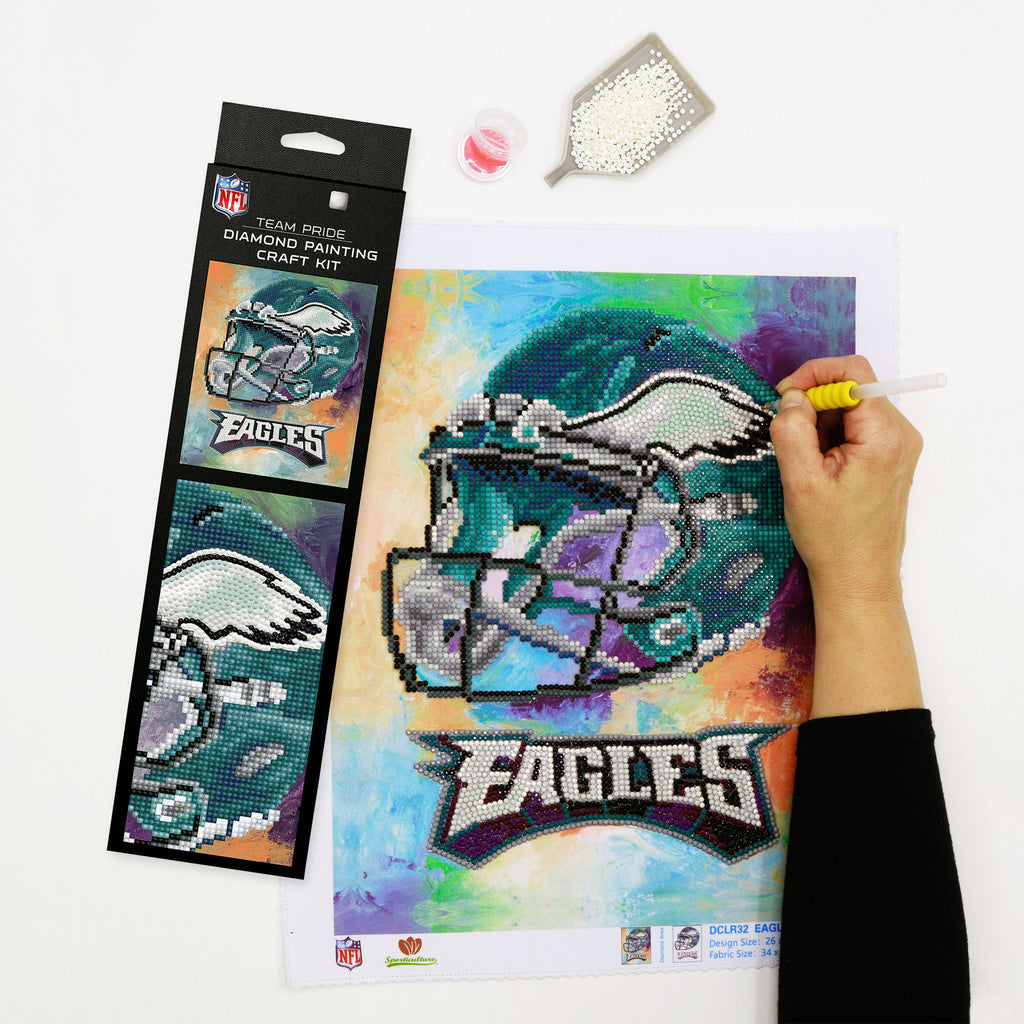 Philadelphia EaglesDiamond Painting Craft Kit - For The Deep Rooted Fan ...