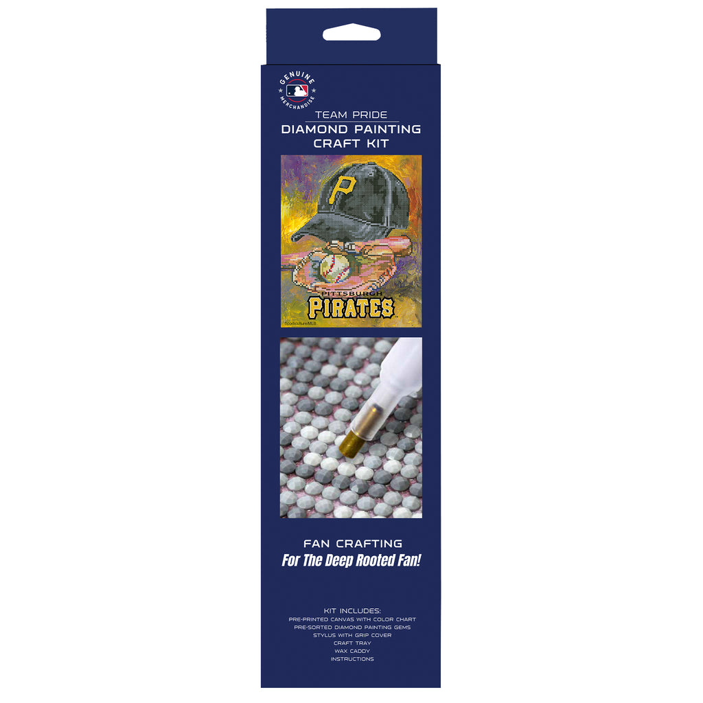 Pittsburgh PiratesDiamond Painting Craft Kit - For The Deep Rooted Fan ...