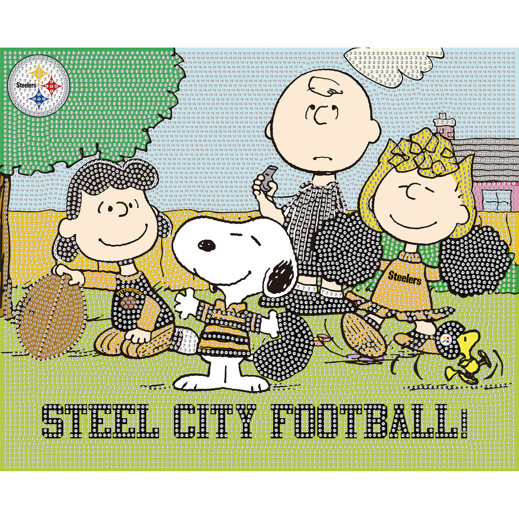 Pittsburgh Steelers Peanuts®Diamond Painting Craft Kit - For The Deep ...