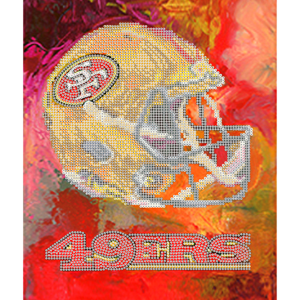 San Francisco 49ersDiamond Painting Craft Kit - For The Deep Rooted Fan ...