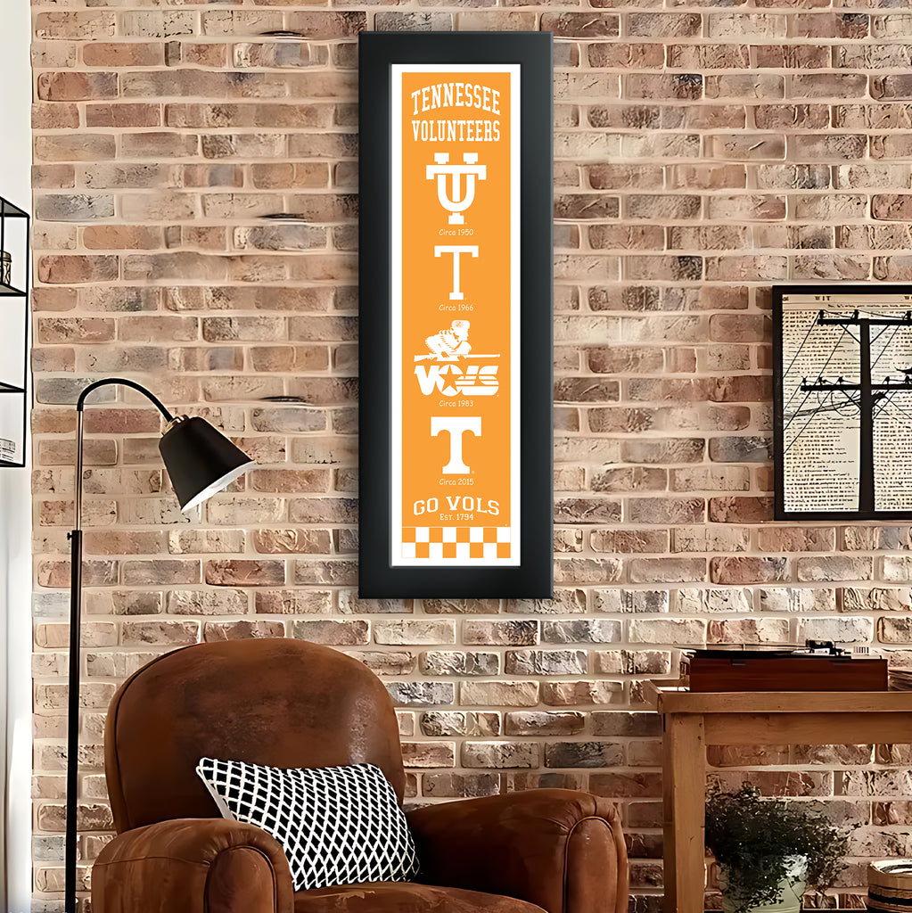 Tennessee VolunteersLogo Heritage Print - For The Deep Rooted Fan ...